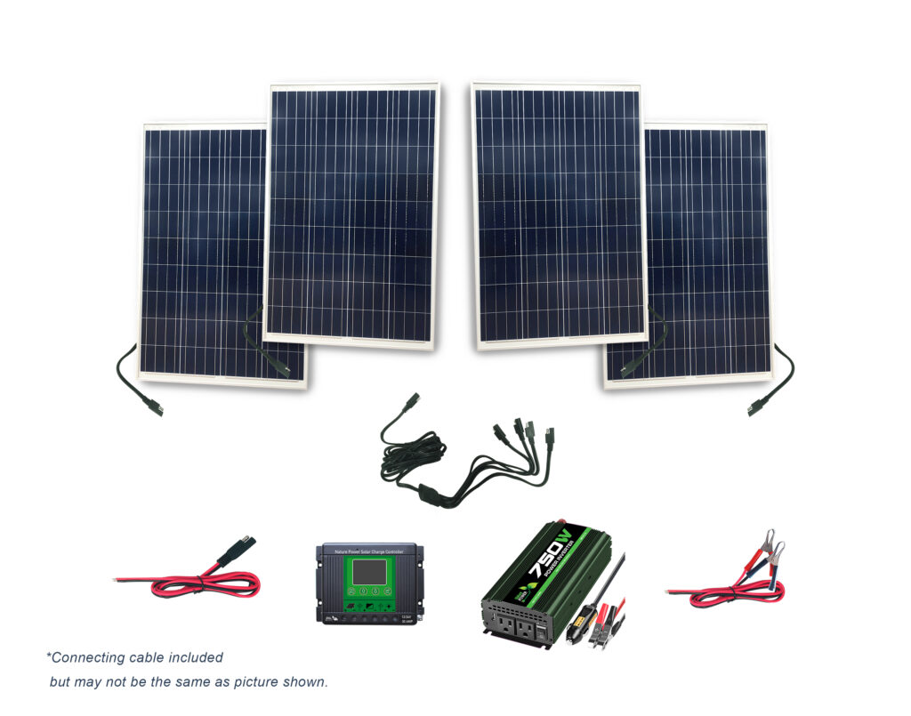 400 Watt Complete Solar Kit