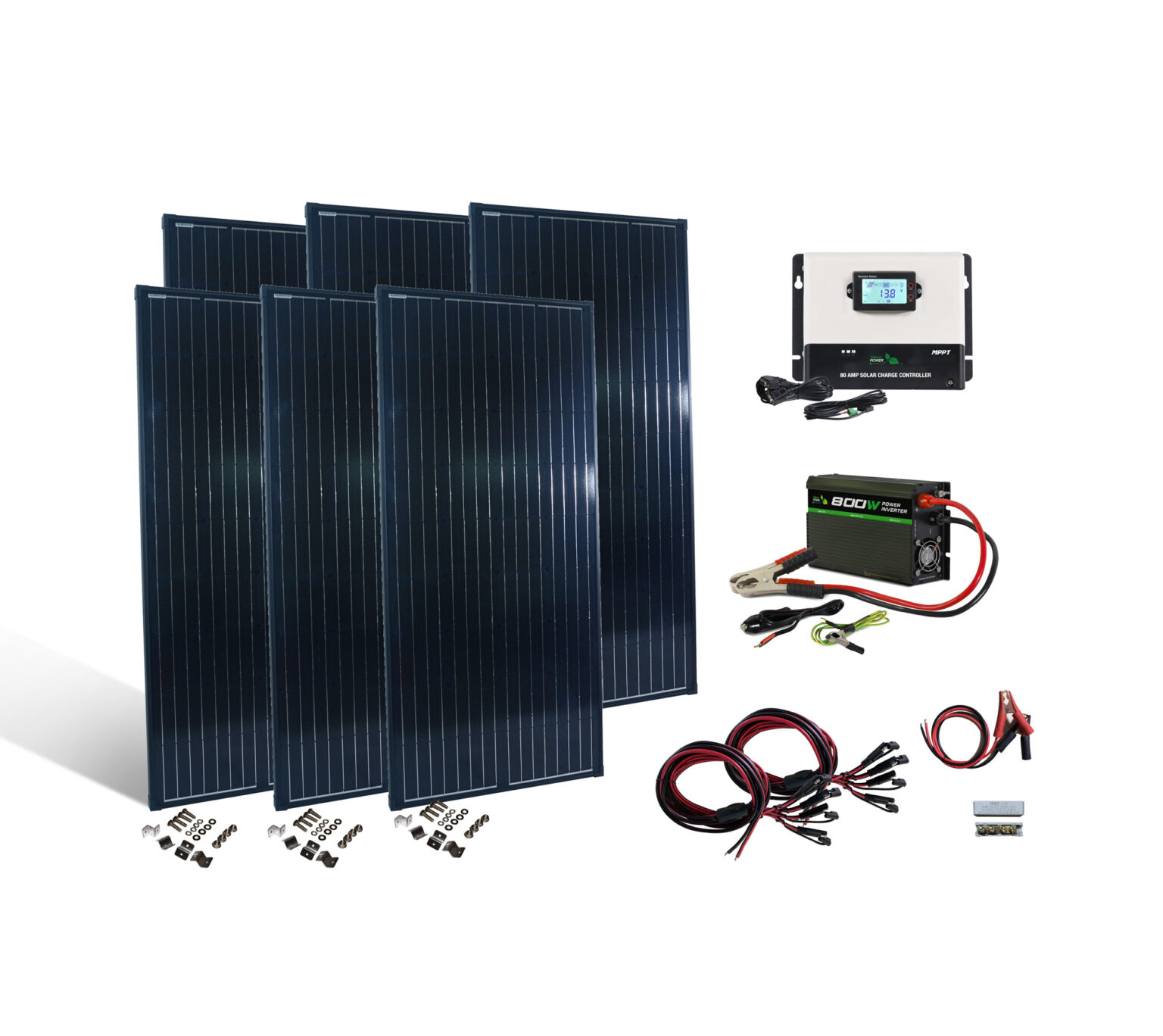 1200 Watt High Performance Solar Kit - Off Grid